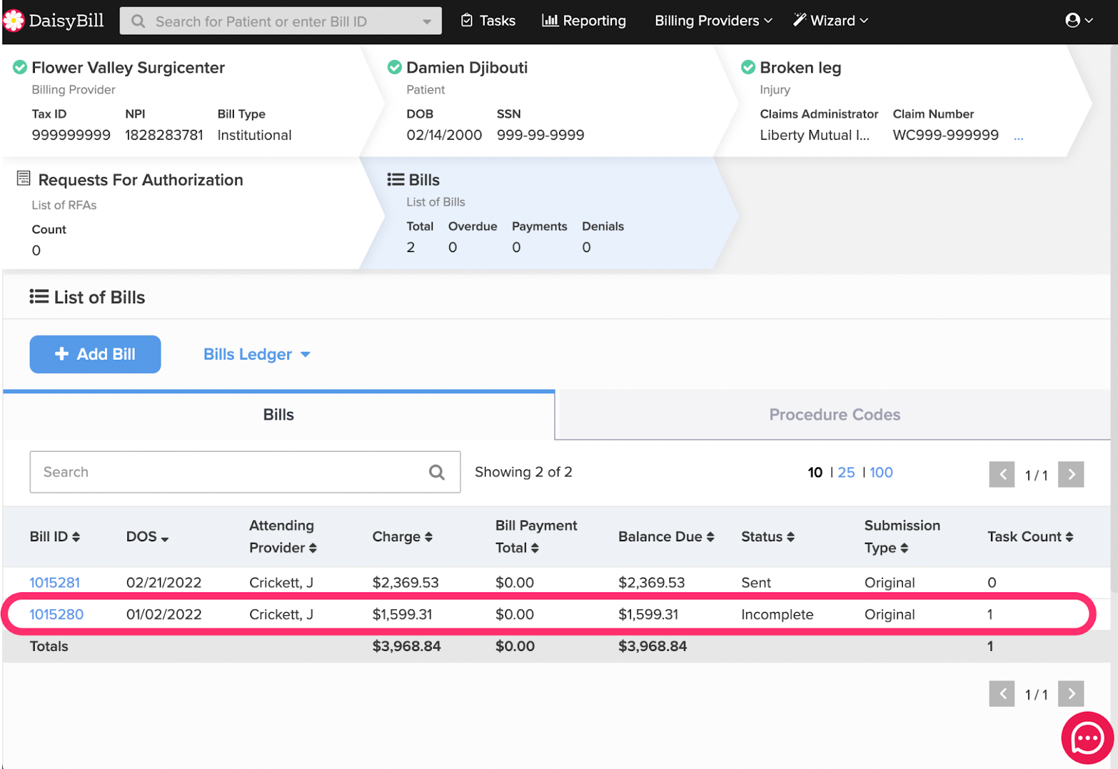 UB-04 Bill Page Explained | daisyBill
