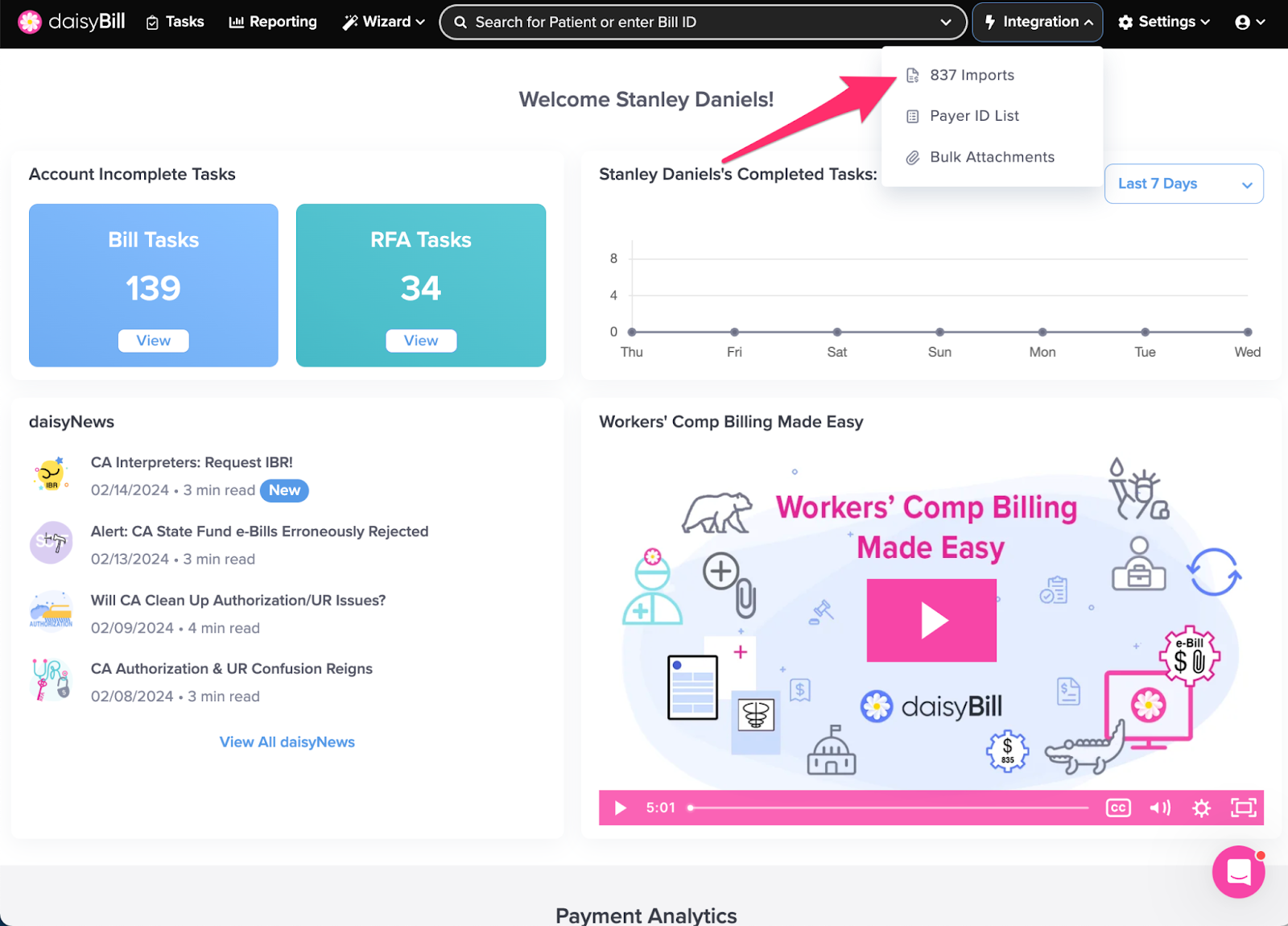 Importing 837 Files Explained | daisyBill