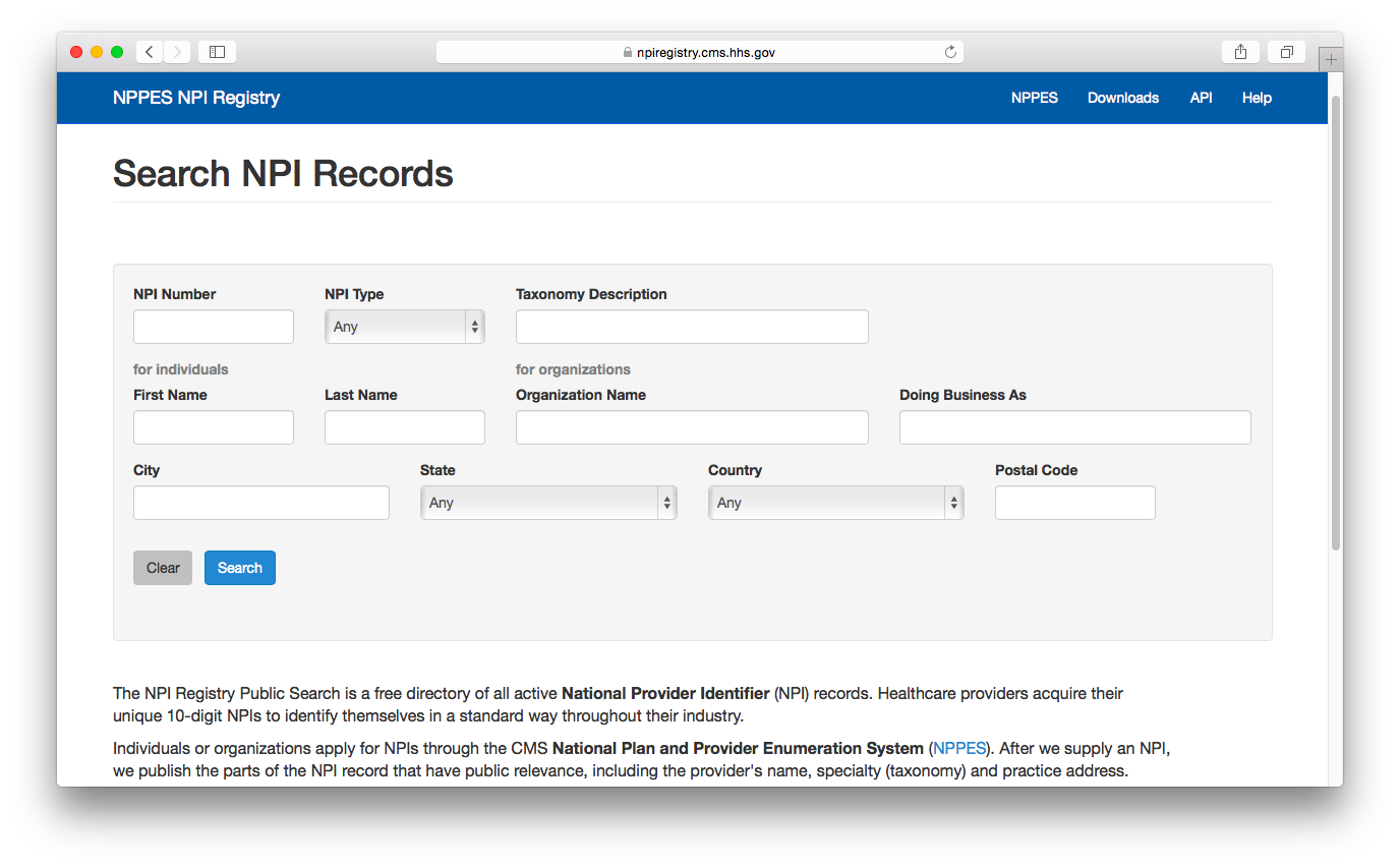 Finding Taxonomy Codes for the CMS-1500 | daisyBill