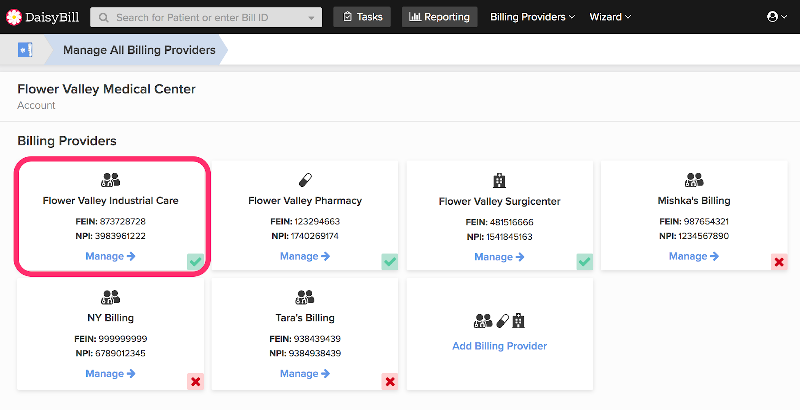 Add Rendering Provider Signature | daisyBill