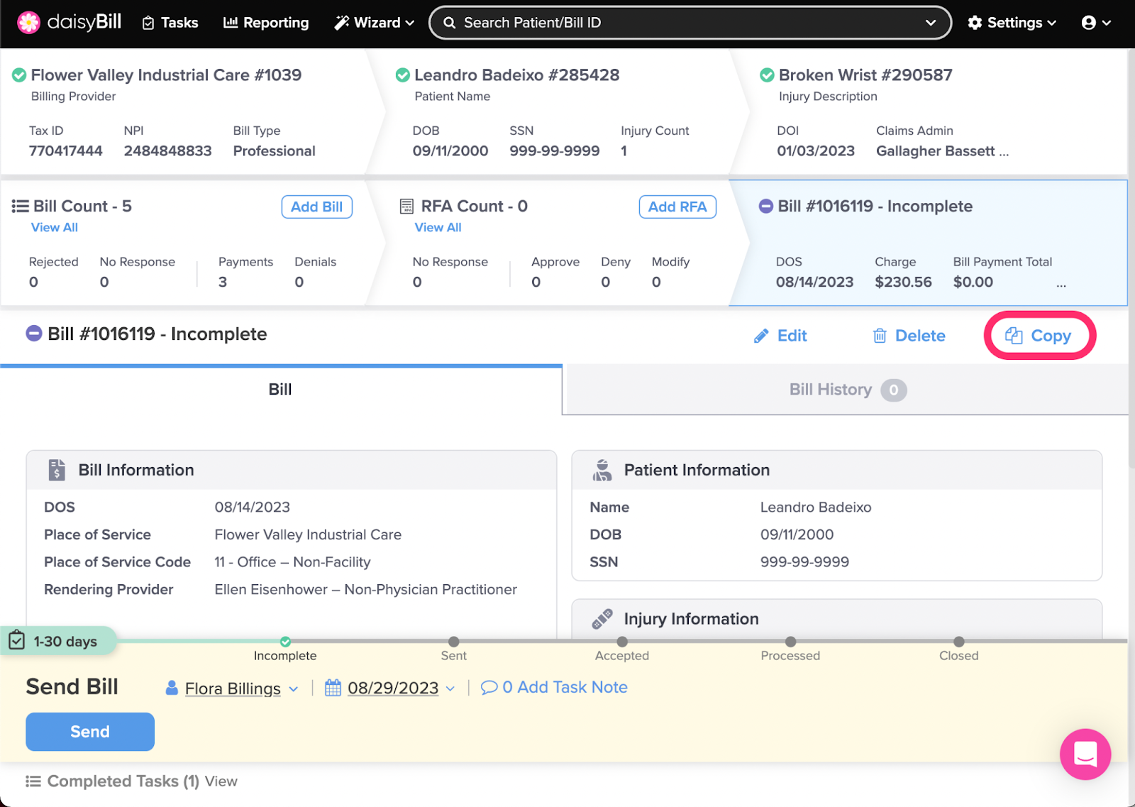 Bill Page Explained | daisyBill