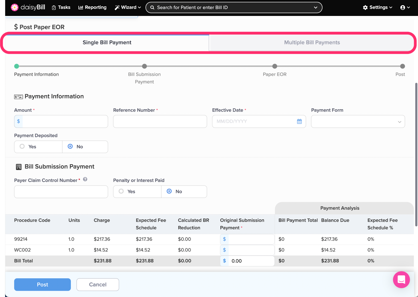 Post: Paper EOR | daisyBill