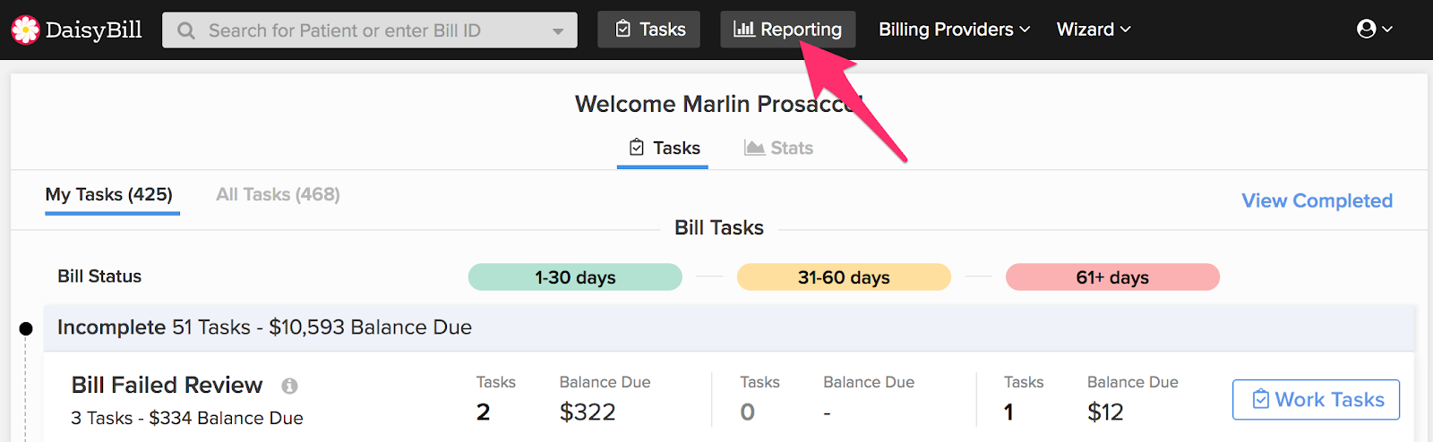 Report Builder | daisyBill