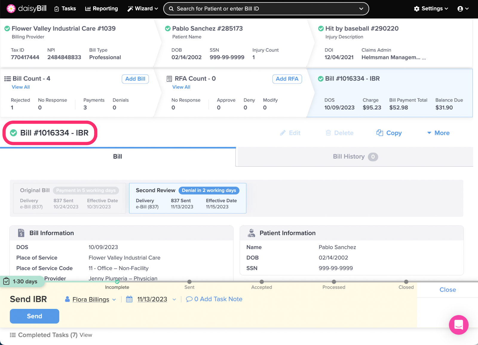Independent Bill Review | daisyBill