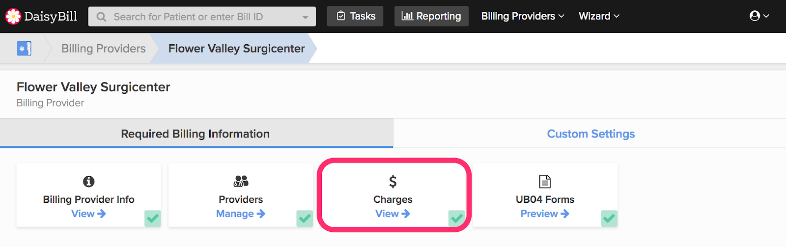 UB-04 Settings Required Billing Information - Explained | daisyBill
