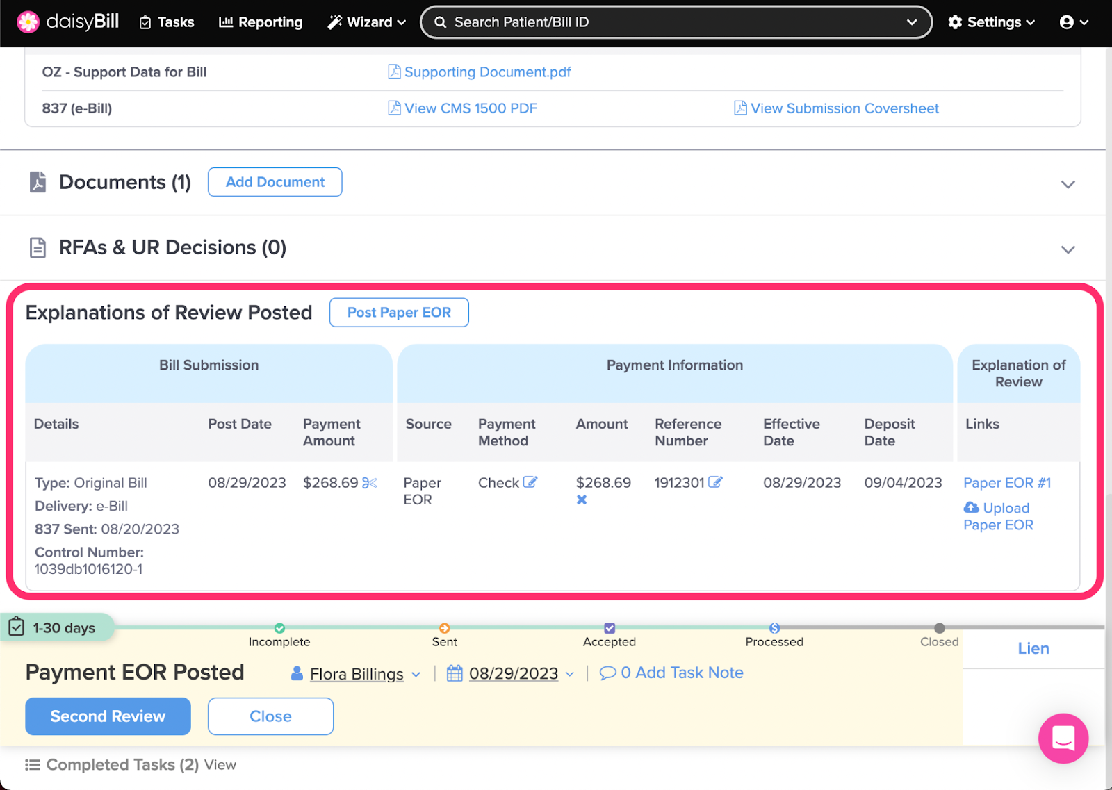 Bill Page Explained | daisyBill