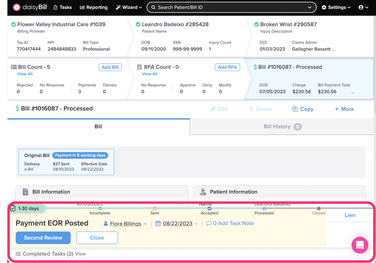 Bill Page Explained | daisyBill
