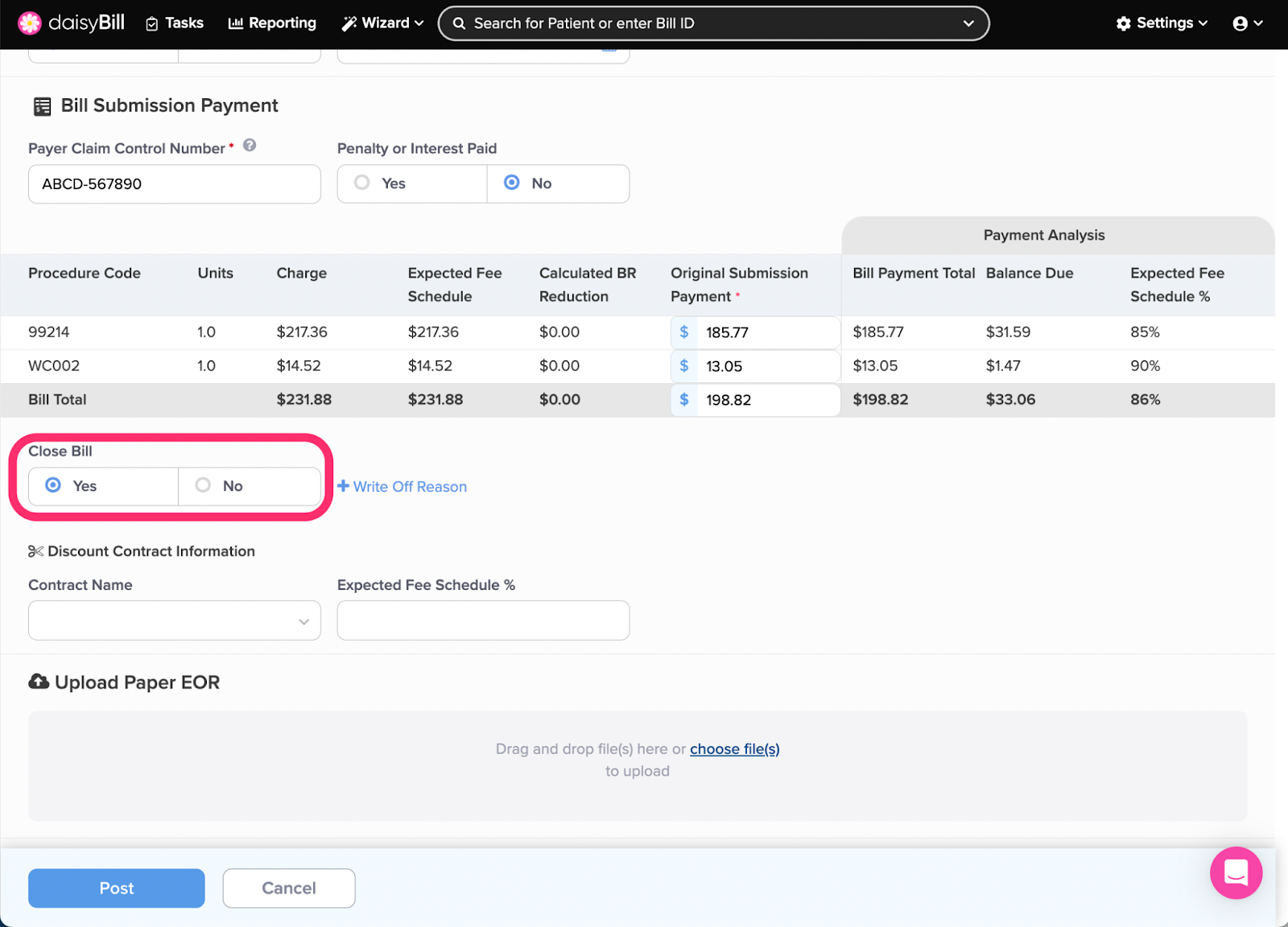 Post: Paper EOR | daisyBill