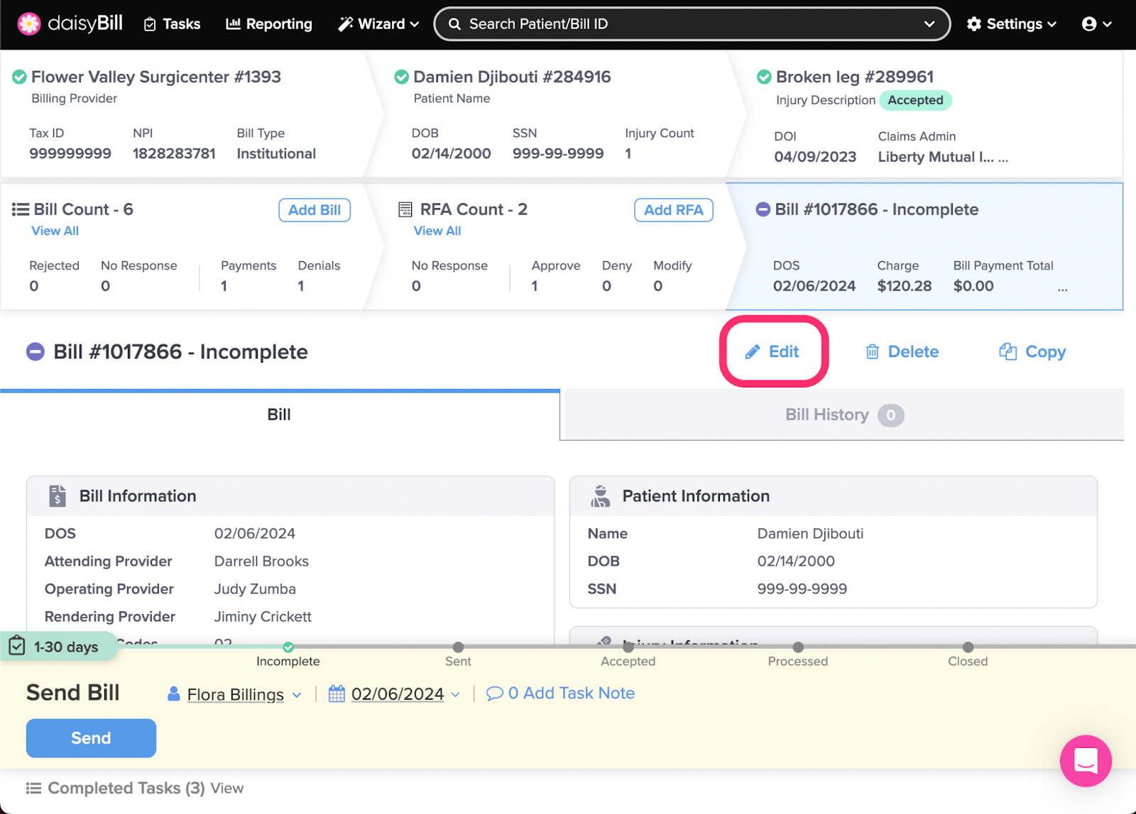 UB-04 Bill Page Explained | daisyBill