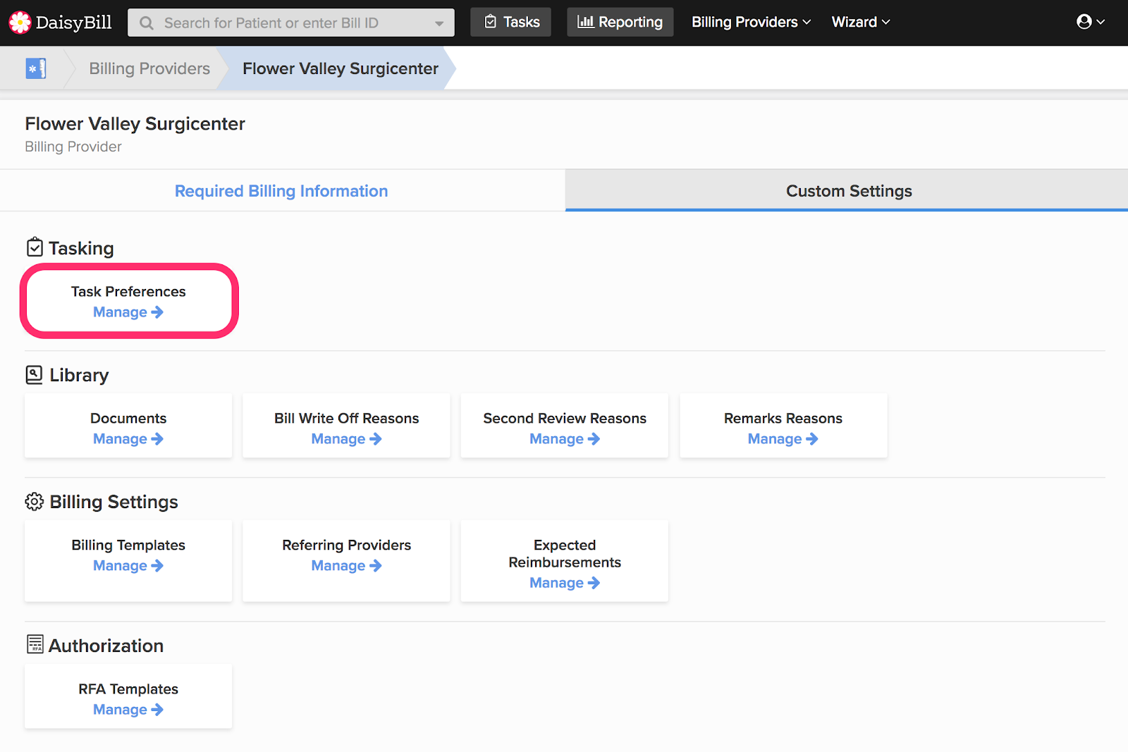 UB-04 Custom Settings - Explained | daisyBill