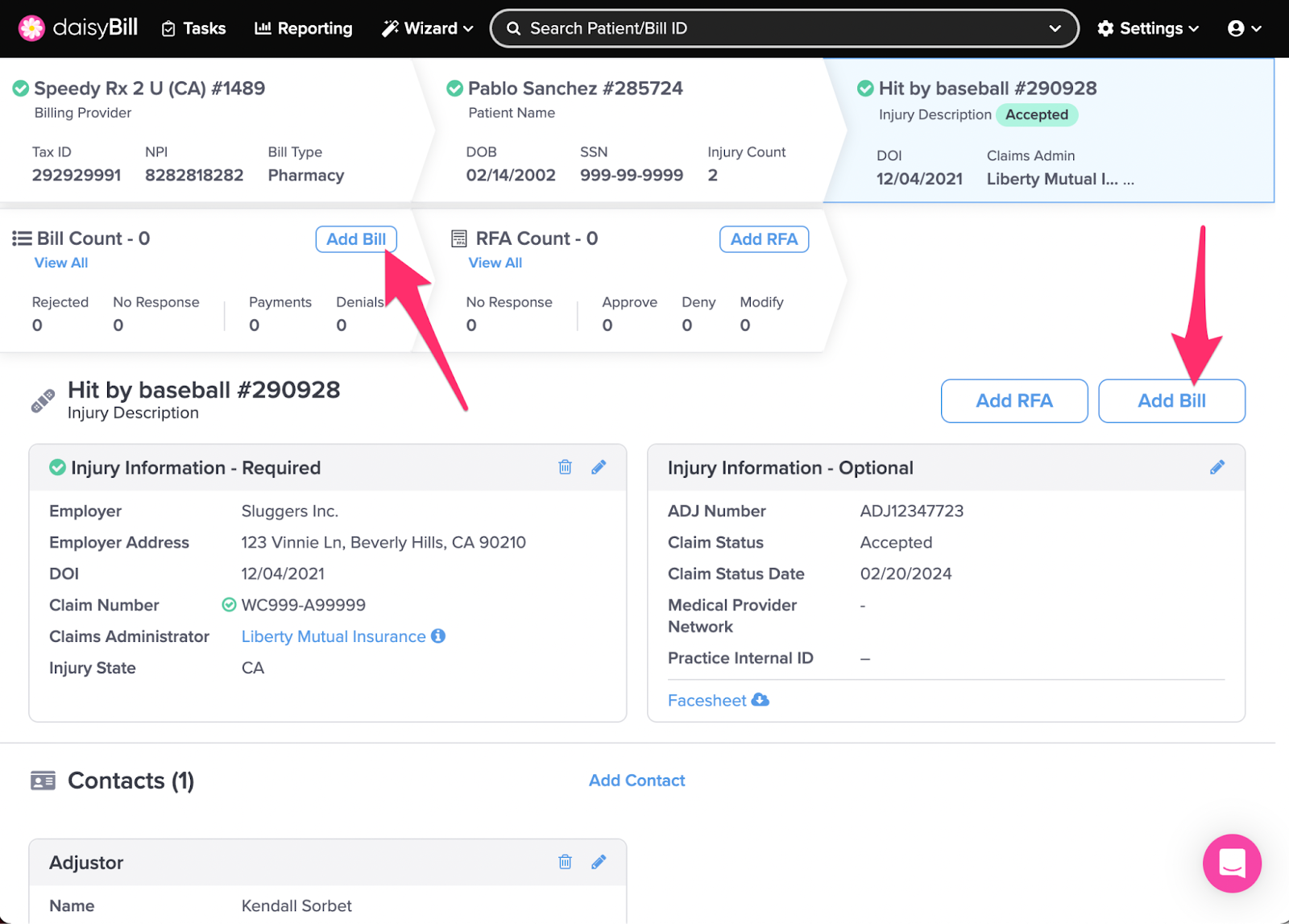 NCPDP Add Bill Dispensed Product | daisyBill