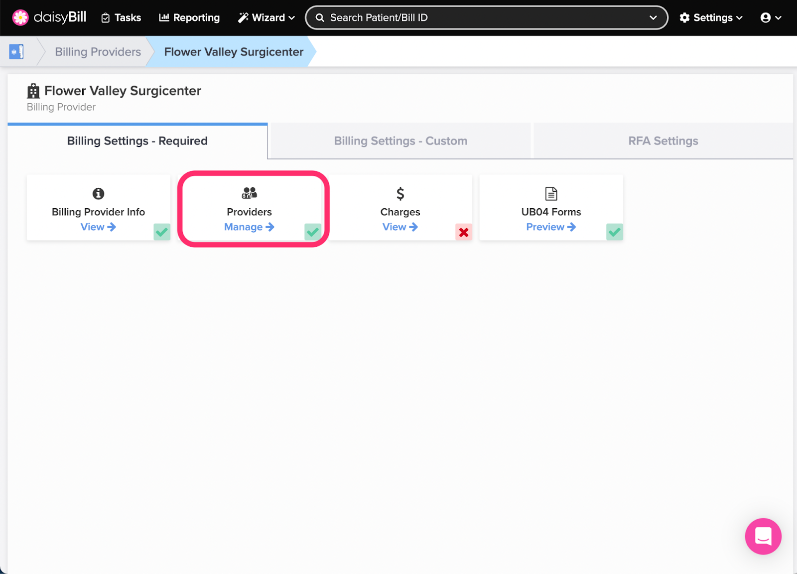 UB-04 Settings Required Billing Information - Explained | daisyBill