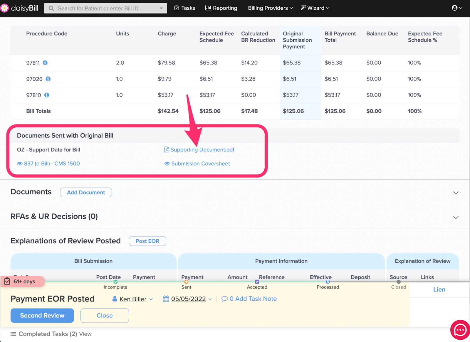 Bill Page Explained | daisyBill