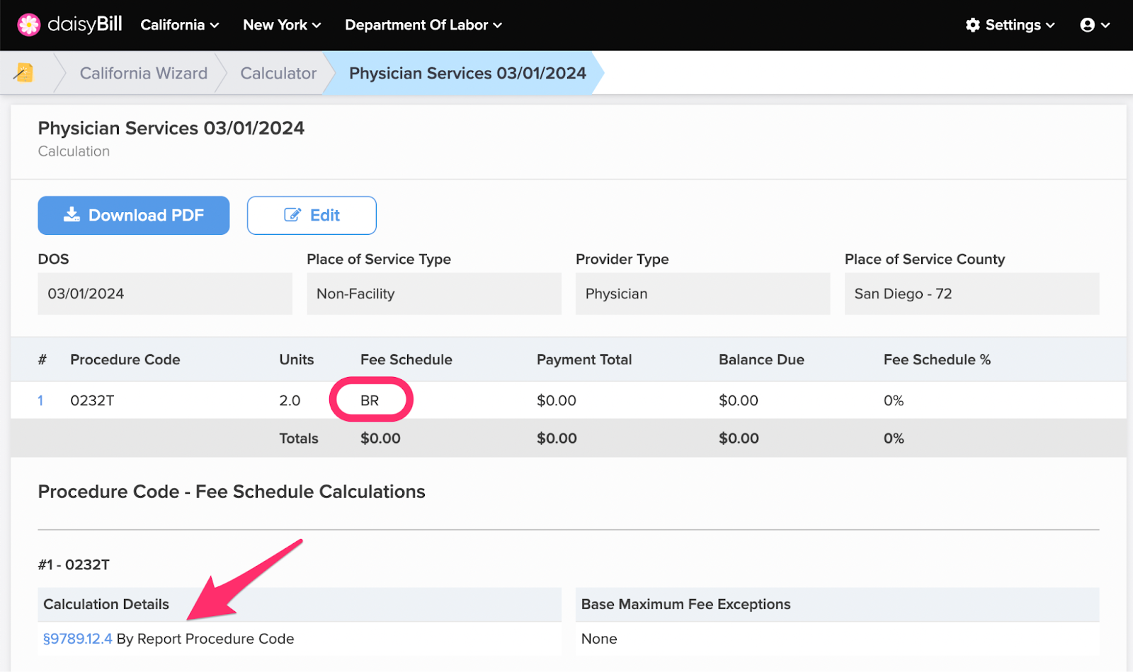 BR - Reimbursement for ‘By Report' Procedure Codes | daisyBill