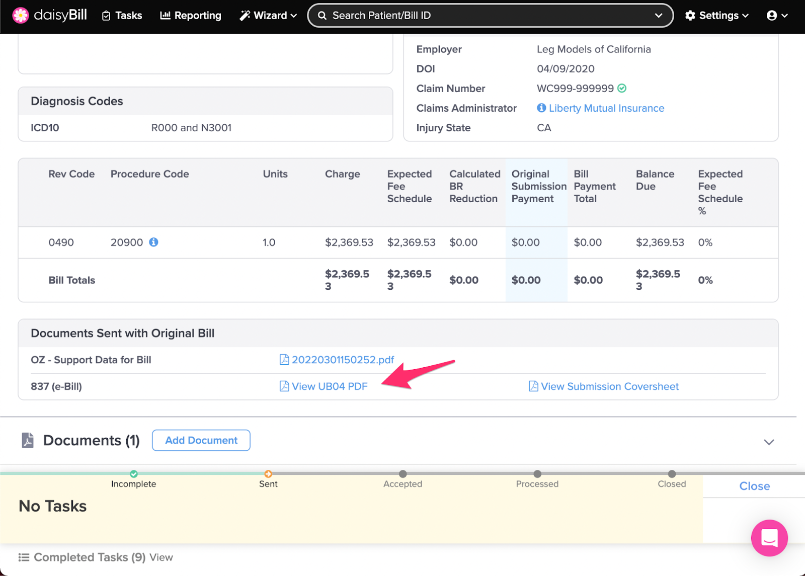 UB-04 Bill Page Explained | daisyBill