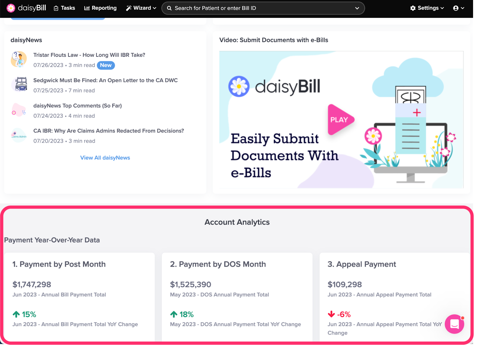 Home Screen Explained | daisyBill