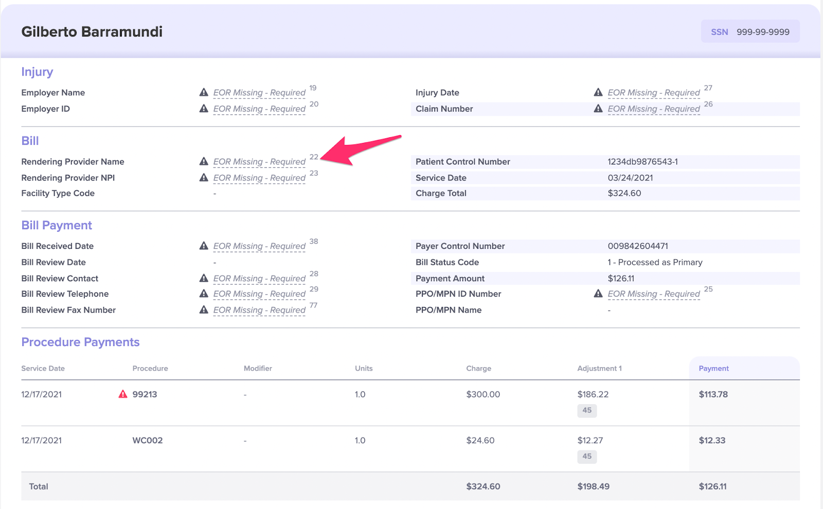 835 Electronic EOR | daisyBill