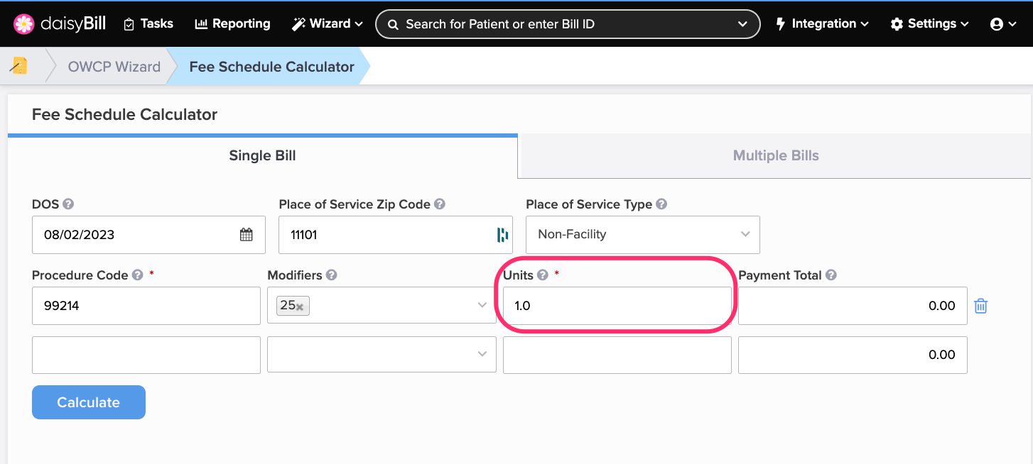 OWCP Calculator | daisyBill