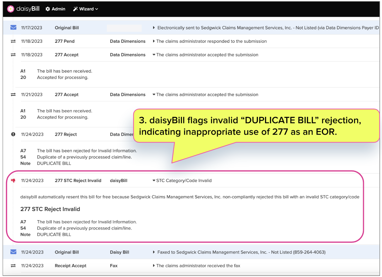 e-Billing: Unstoppable Delivery of Workers' Comp Bills | daisyBill