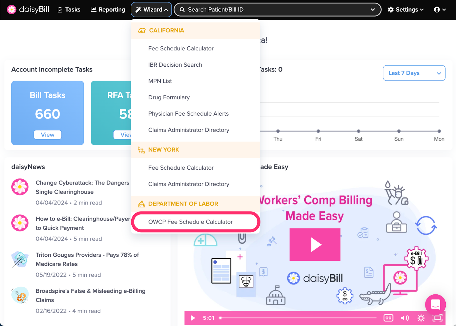 daisyWizard Explained | daisyBill
