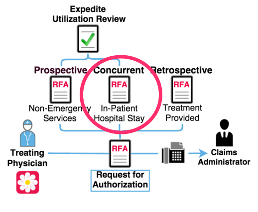 What does 'concurrent review' mean in terms of UR? | daisyBill