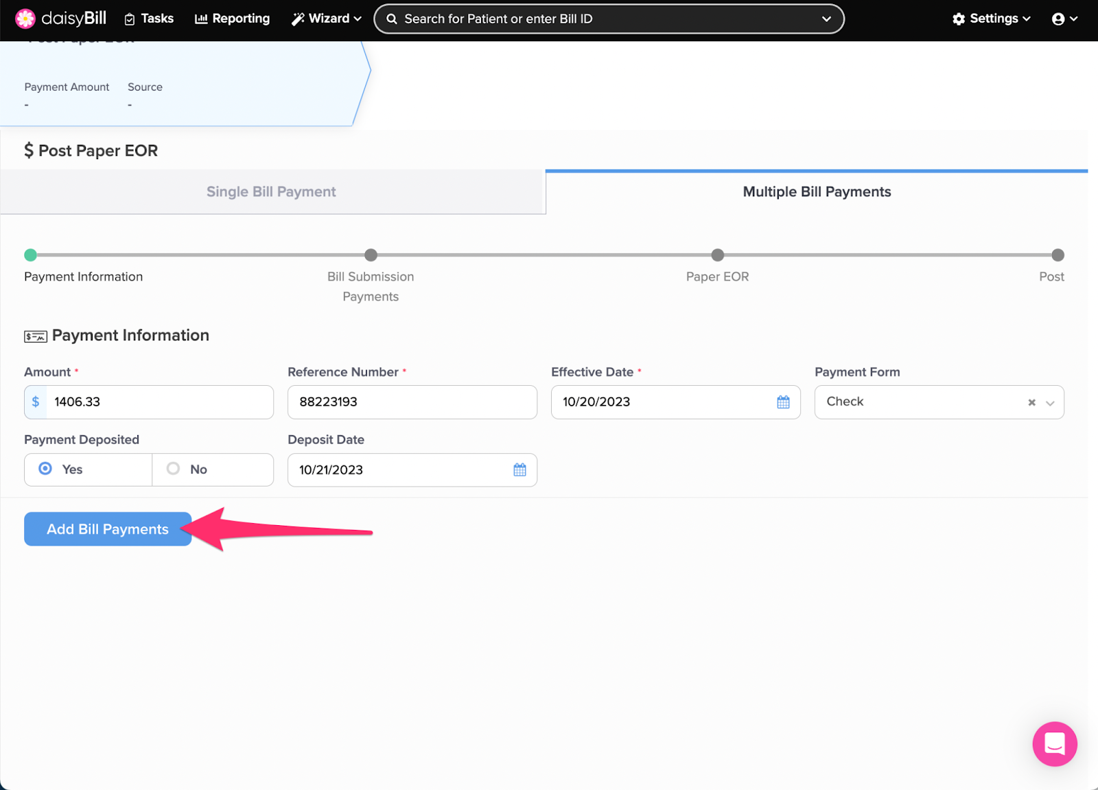 Post: Multiple Bill Payment | daisyBill