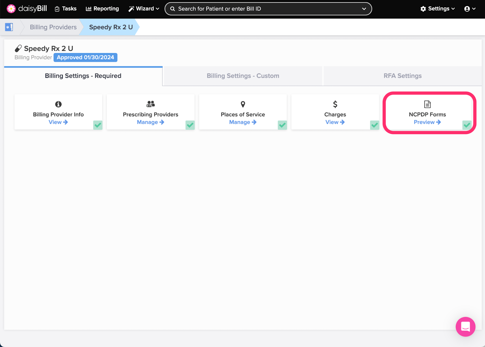 NCPDP Required Billing Information - Explained | daisyBill