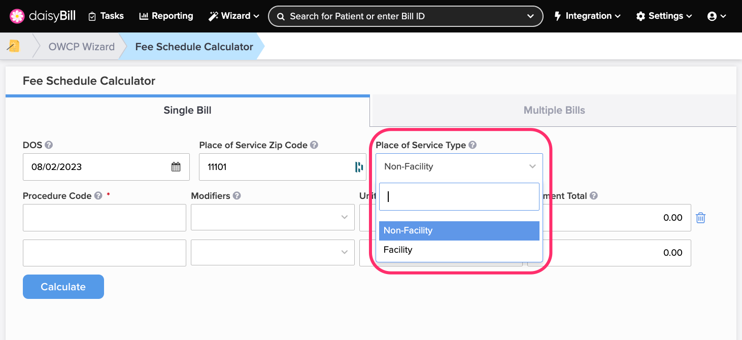 OWCP Calculator | daisyBill