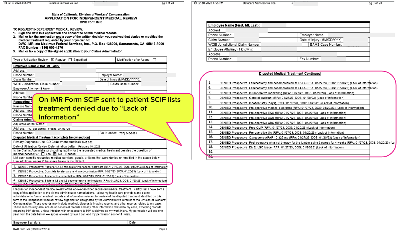 SCIF Inept UR #6: Non-MTUS Guidelines Strike Again | daisyBill